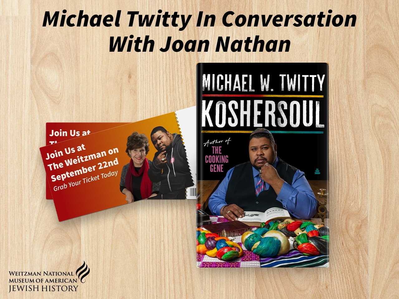 Koshersoul Book Release with Michael Twitty and Joan Nathan - Jewish ...